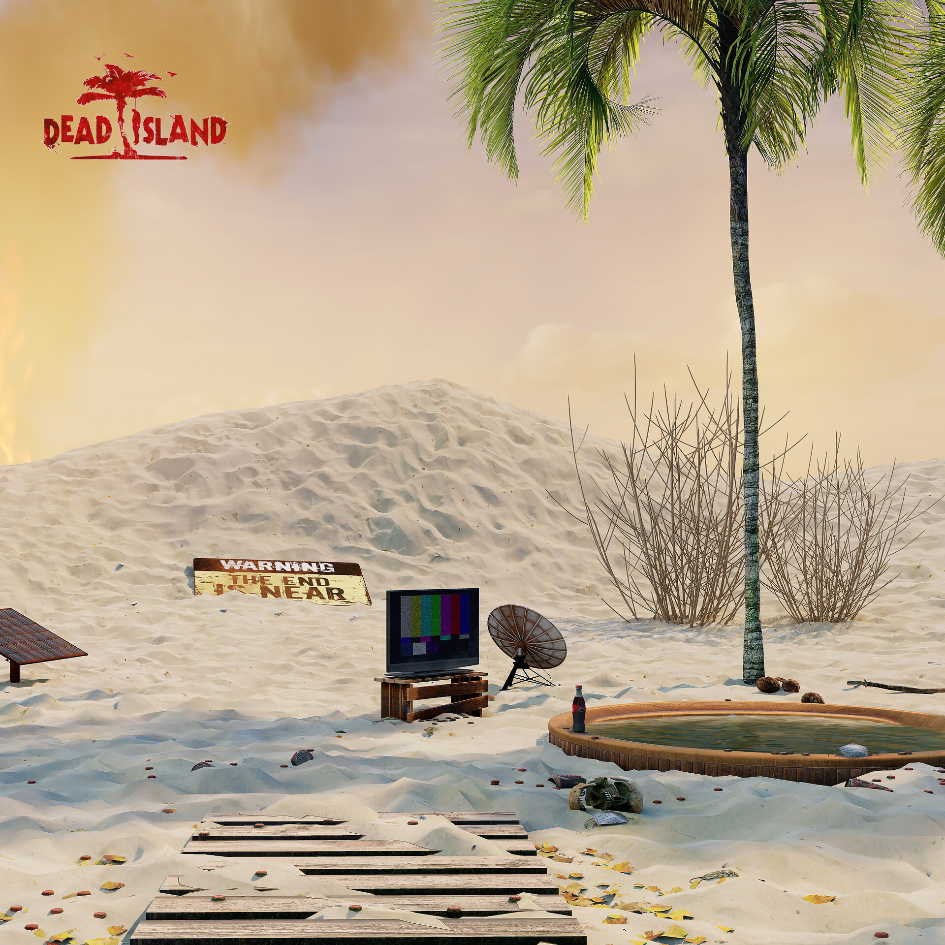 ArtStation - Desert/Beach dead island concept