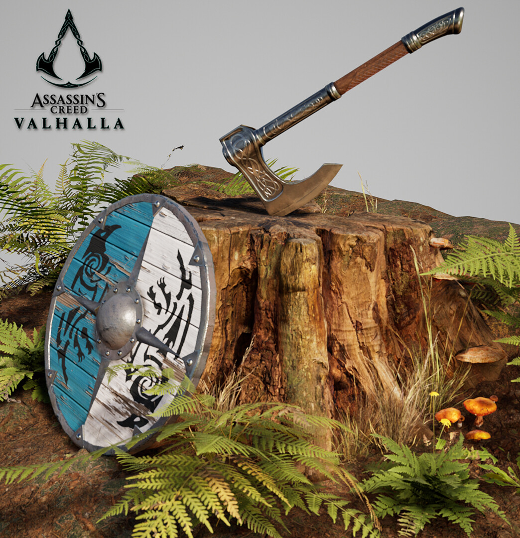 ArtStation - Assassin's Creed Valhalla weapon assets