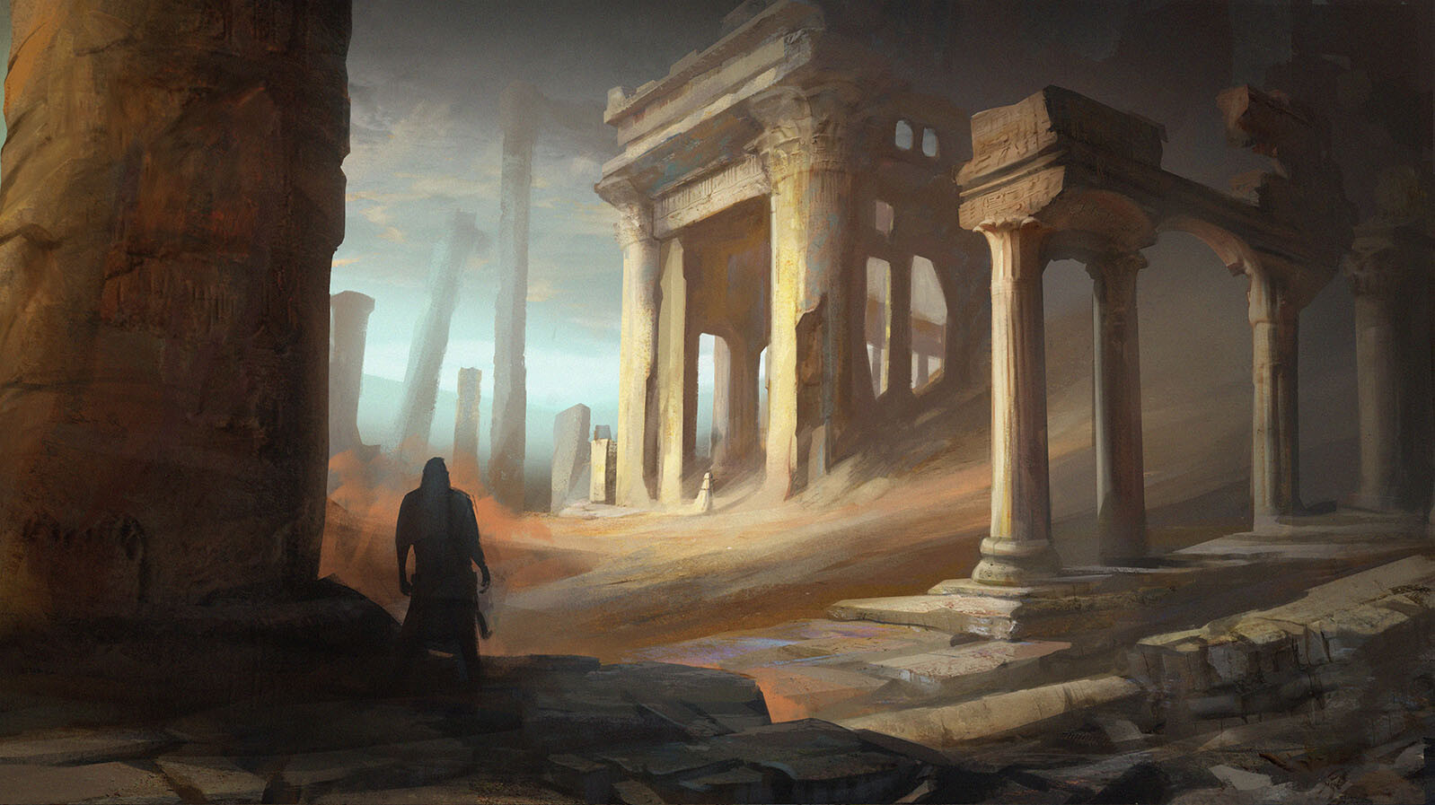 ArtStation - Ruins thematic - Desert