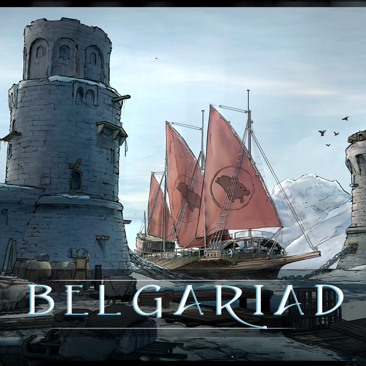 ArtStation - The Belgariad: Cherek Port