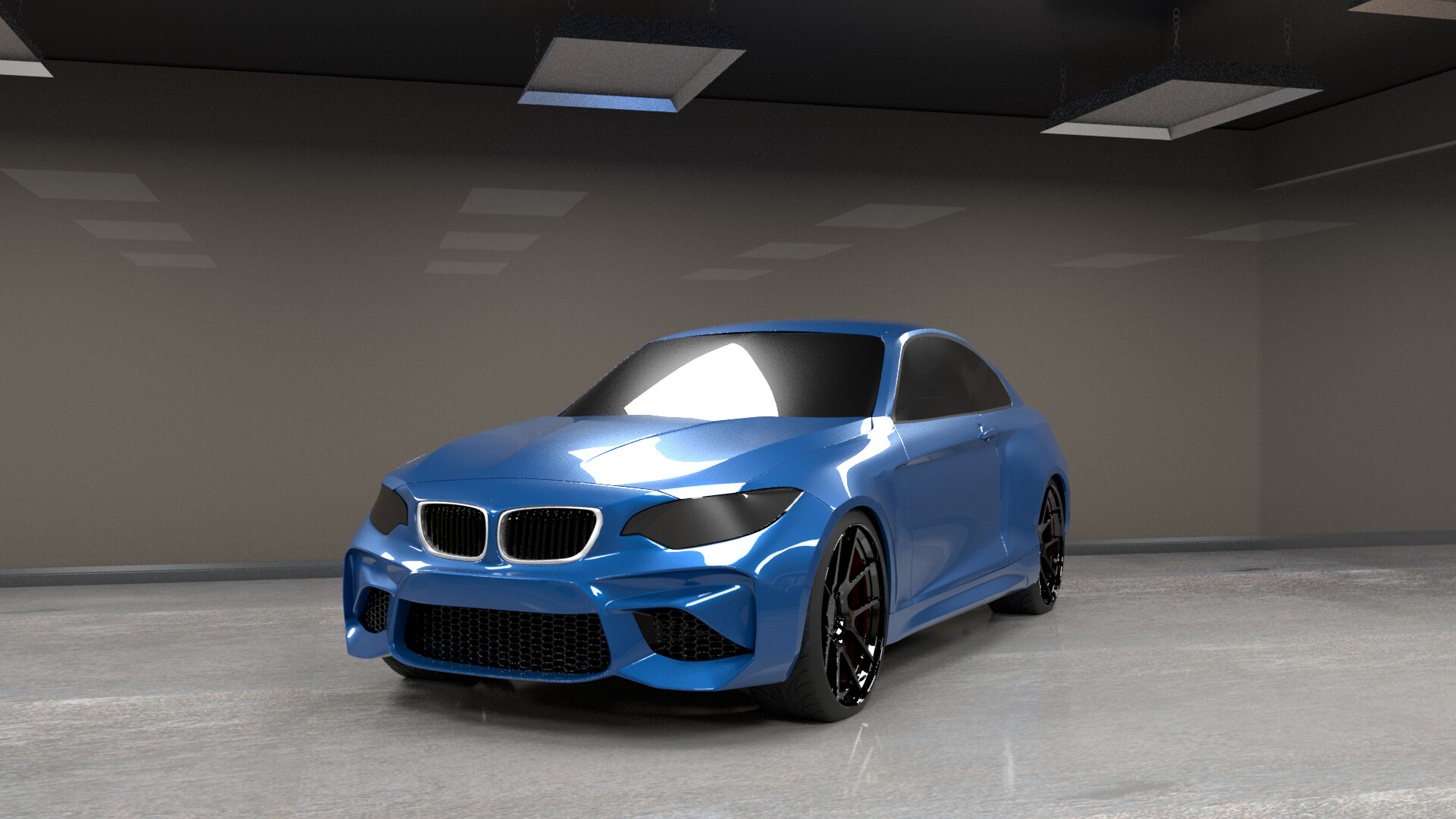 ArtStation - "BMW Car Garage" University Model