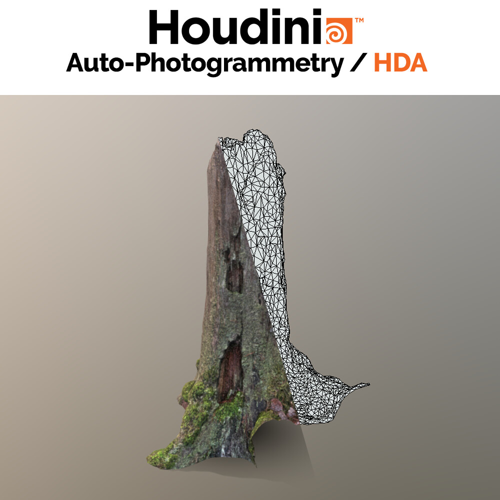 Ibrahim Afara - Auto-Photogrammetry (Houdini HDA)