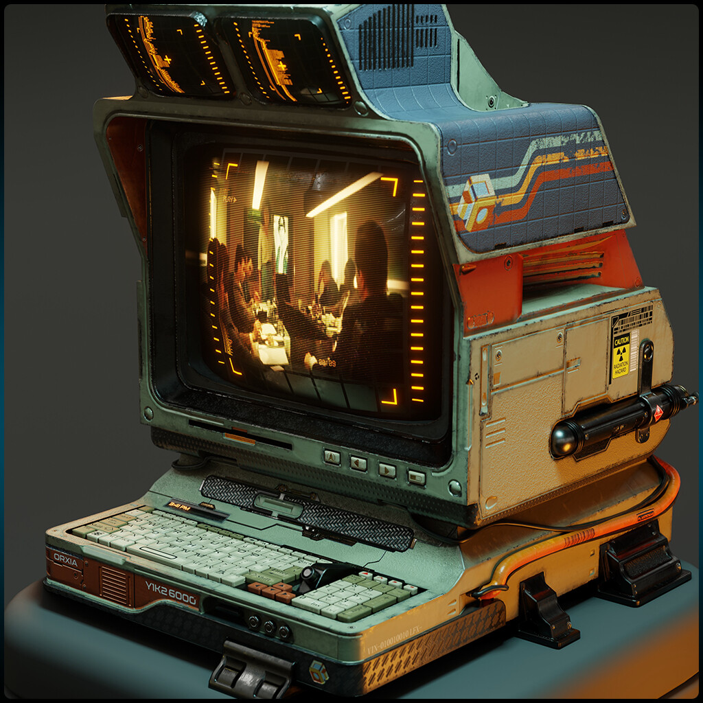 ArtStation - UCRT: Heavy duty computer