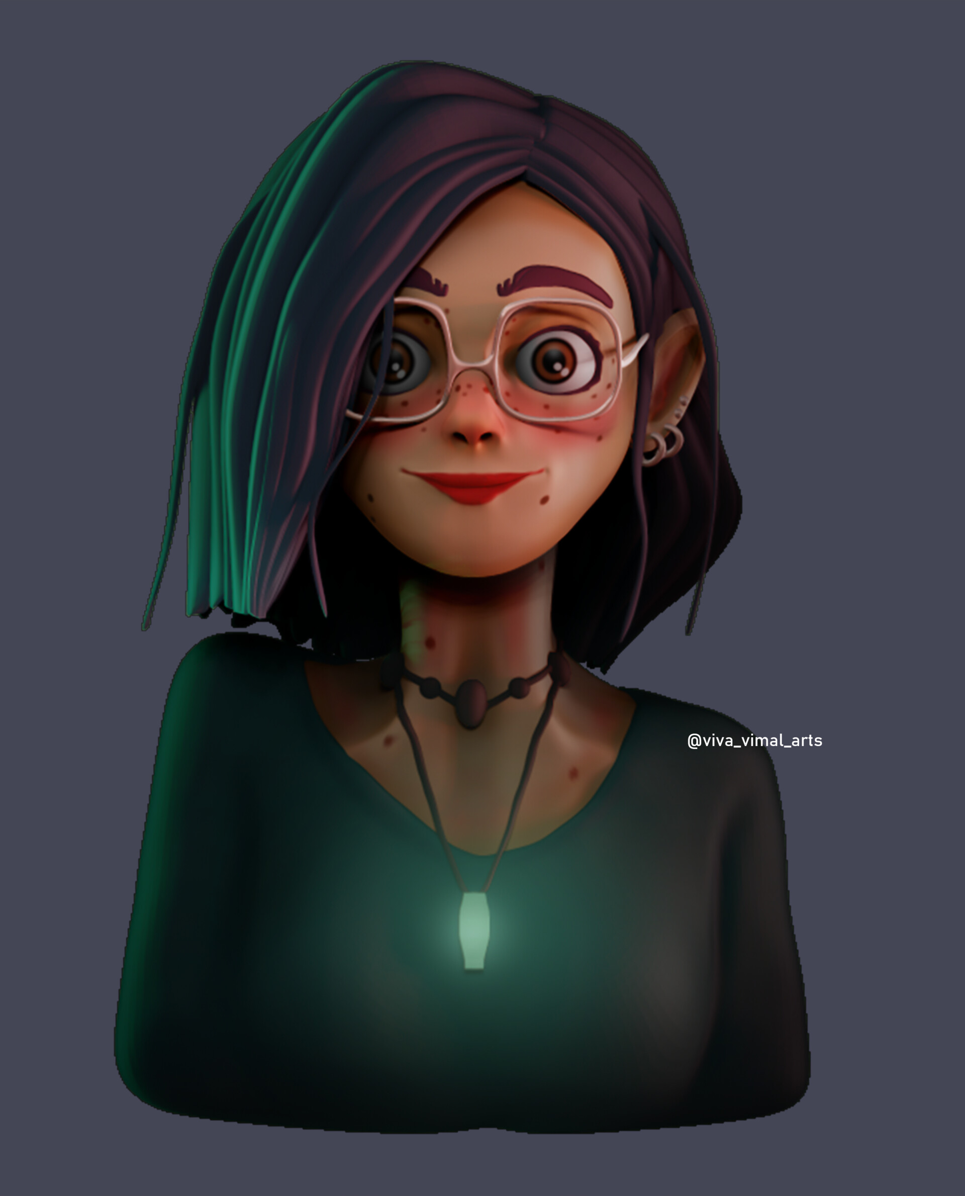 ArtStation - 2d to 3d sculpt of yoyo sketch character
