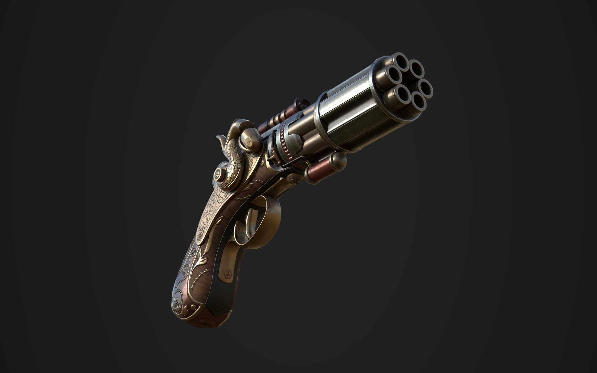 ArtStation - Vintage_Gun