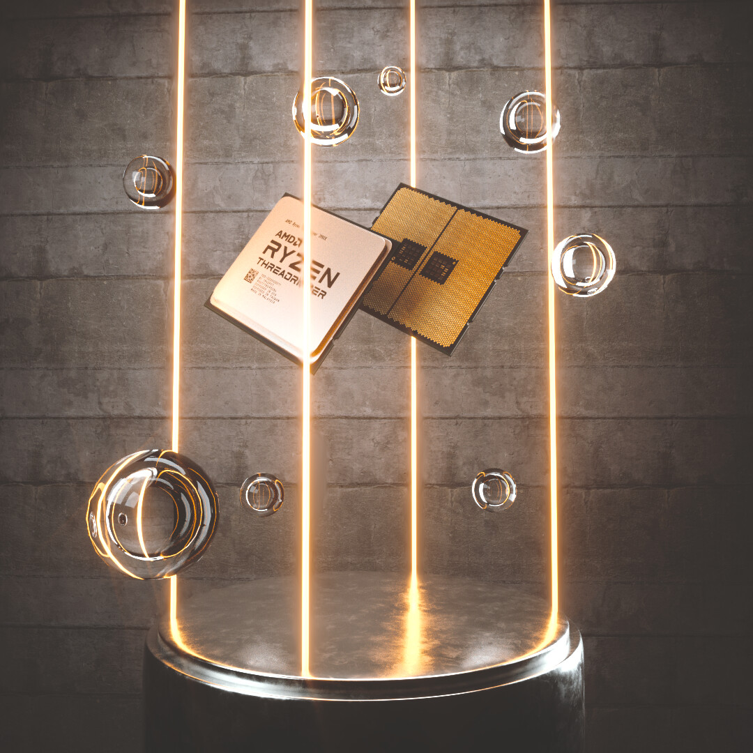 ArtStation - THREADRIPPER POWER