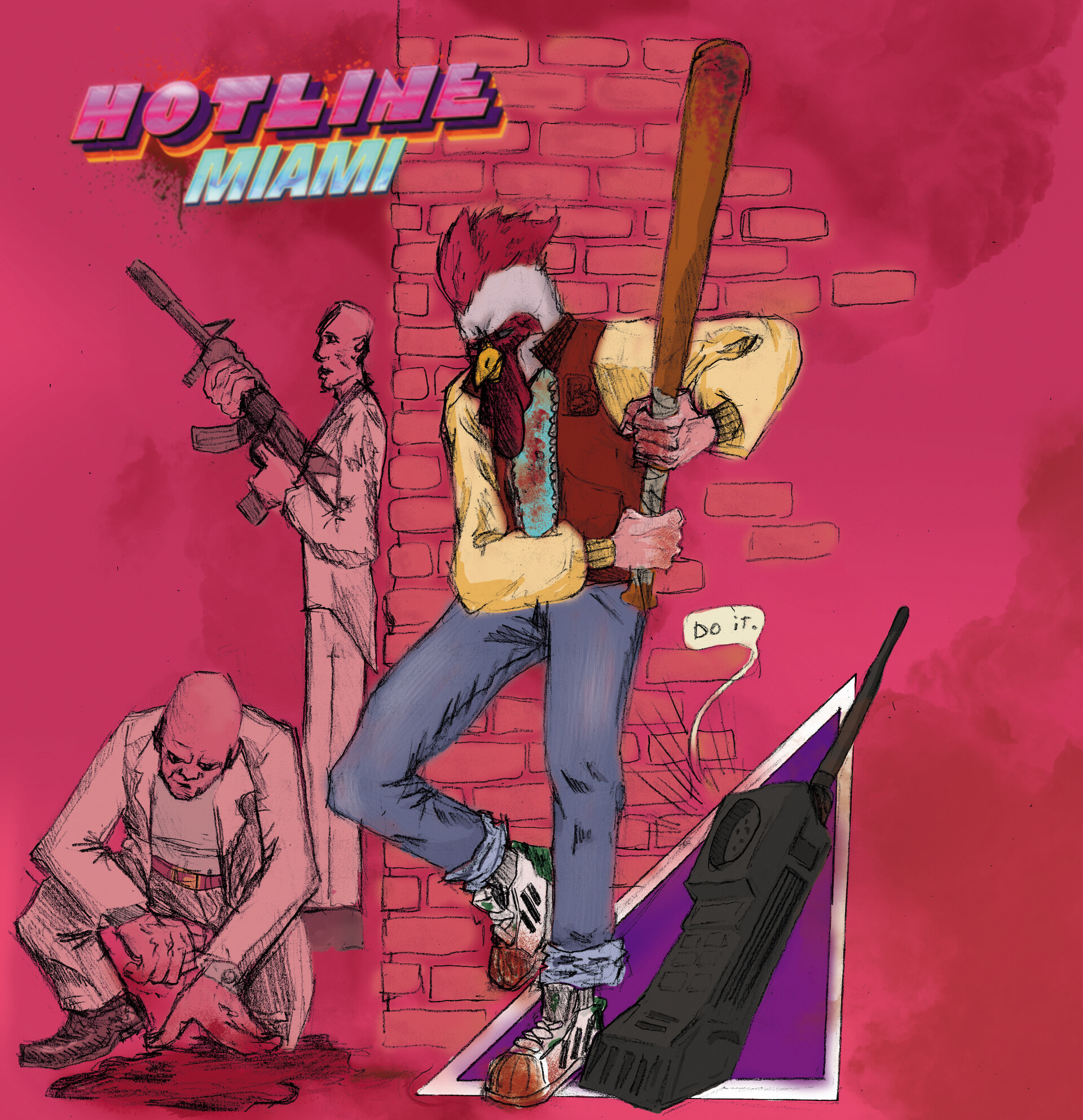 ArtStation - Hotline Miami