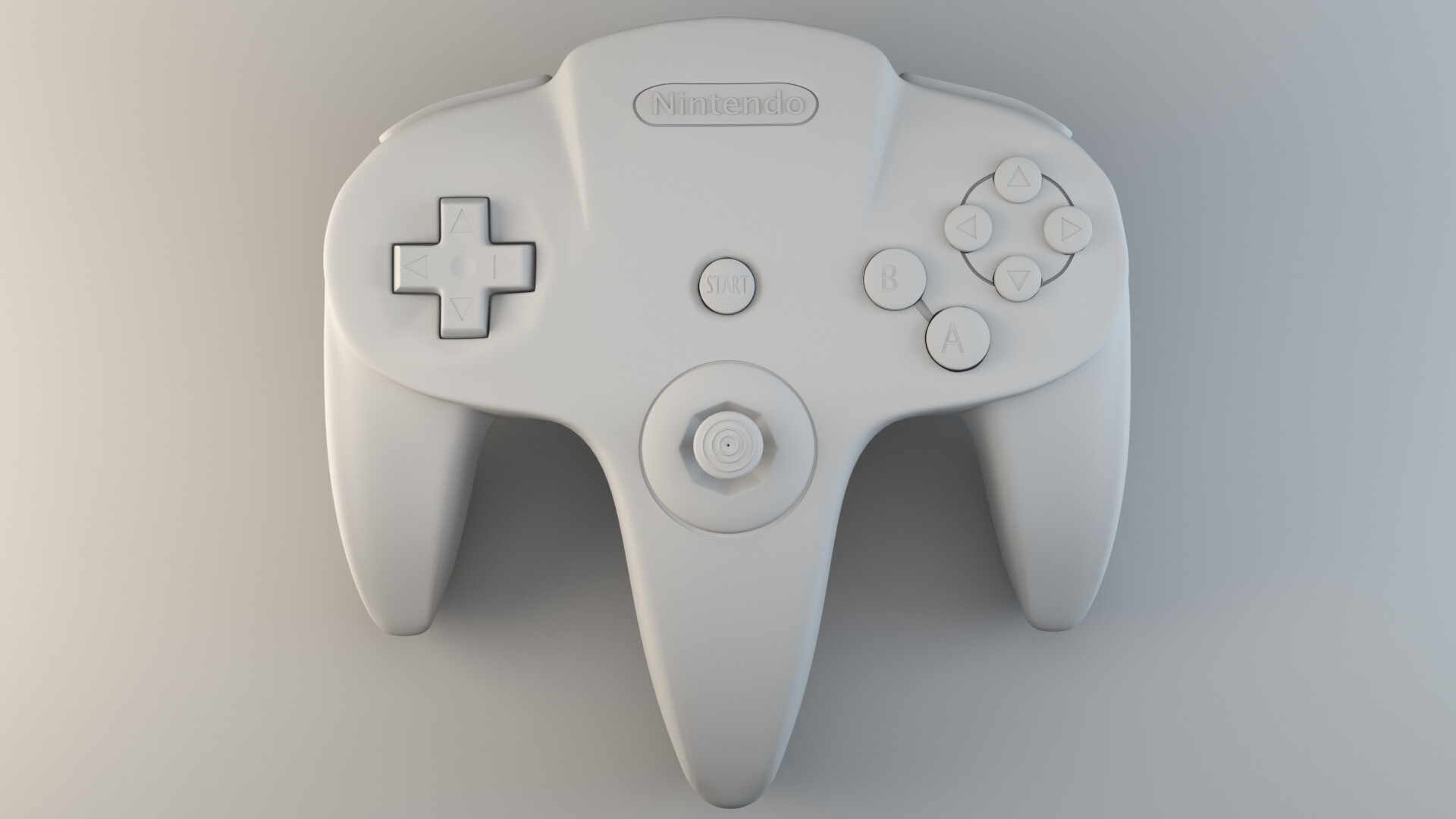 ArtStation - Nintendo 64 - Gamepad