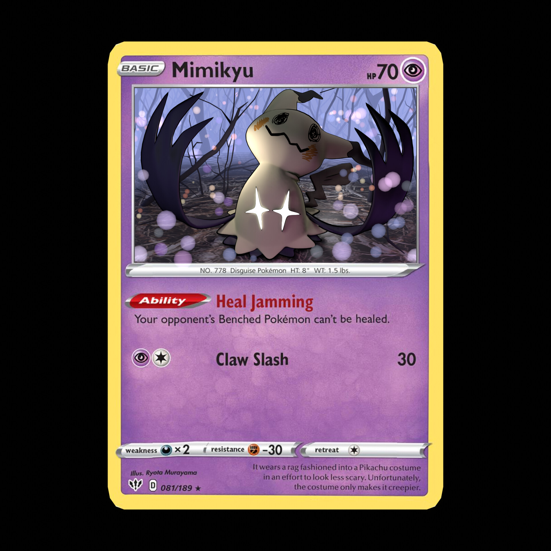 ArtStation - 3D Mimikyu Card