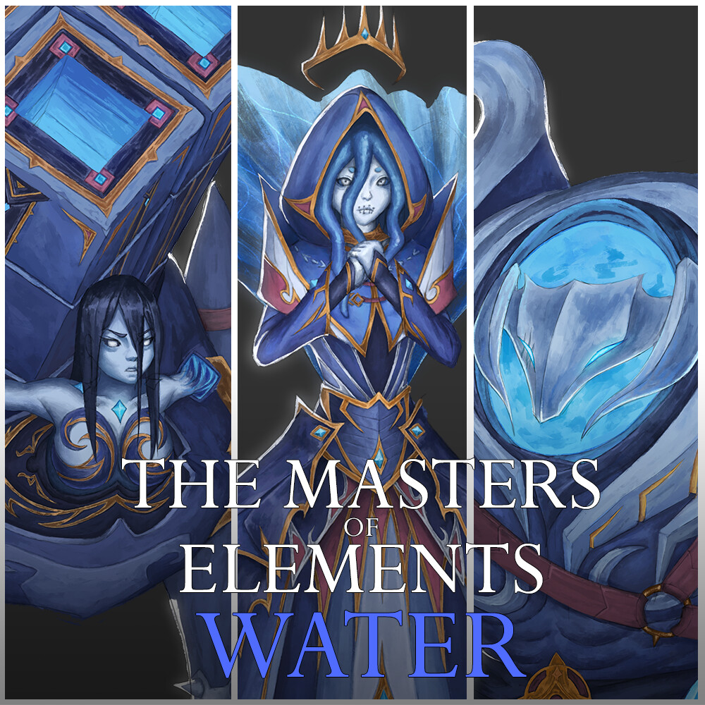 ArtStation - The Masters of Elements - Water