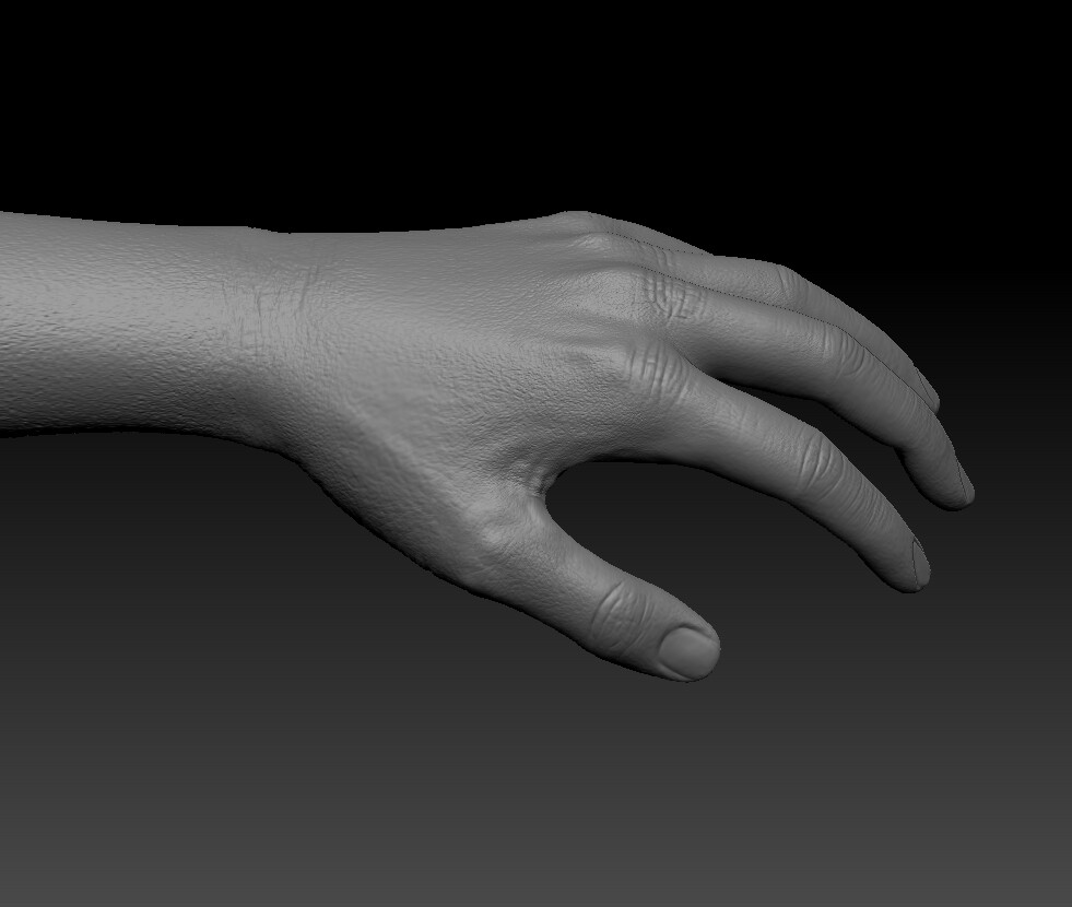 ArtStation - Hand Detail - Lip - Face - Female Model 3D