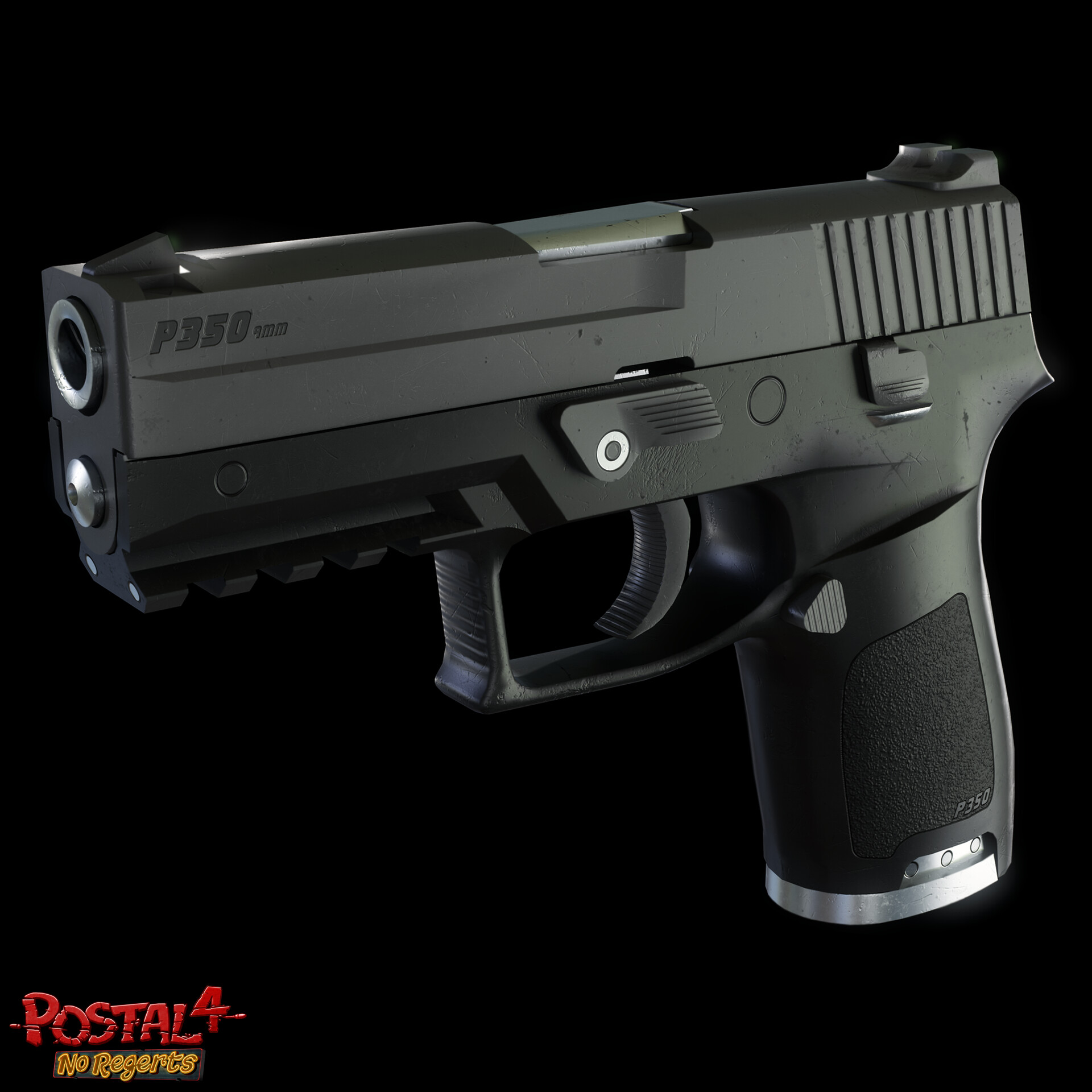 ArtStation - Custom P350 - Postal 4