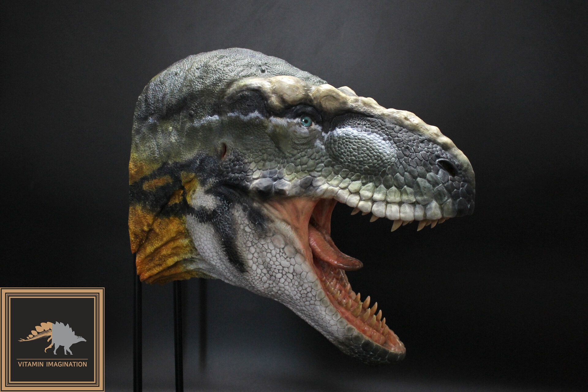ArtStation - Tarbosaurus 1:4 scale head model