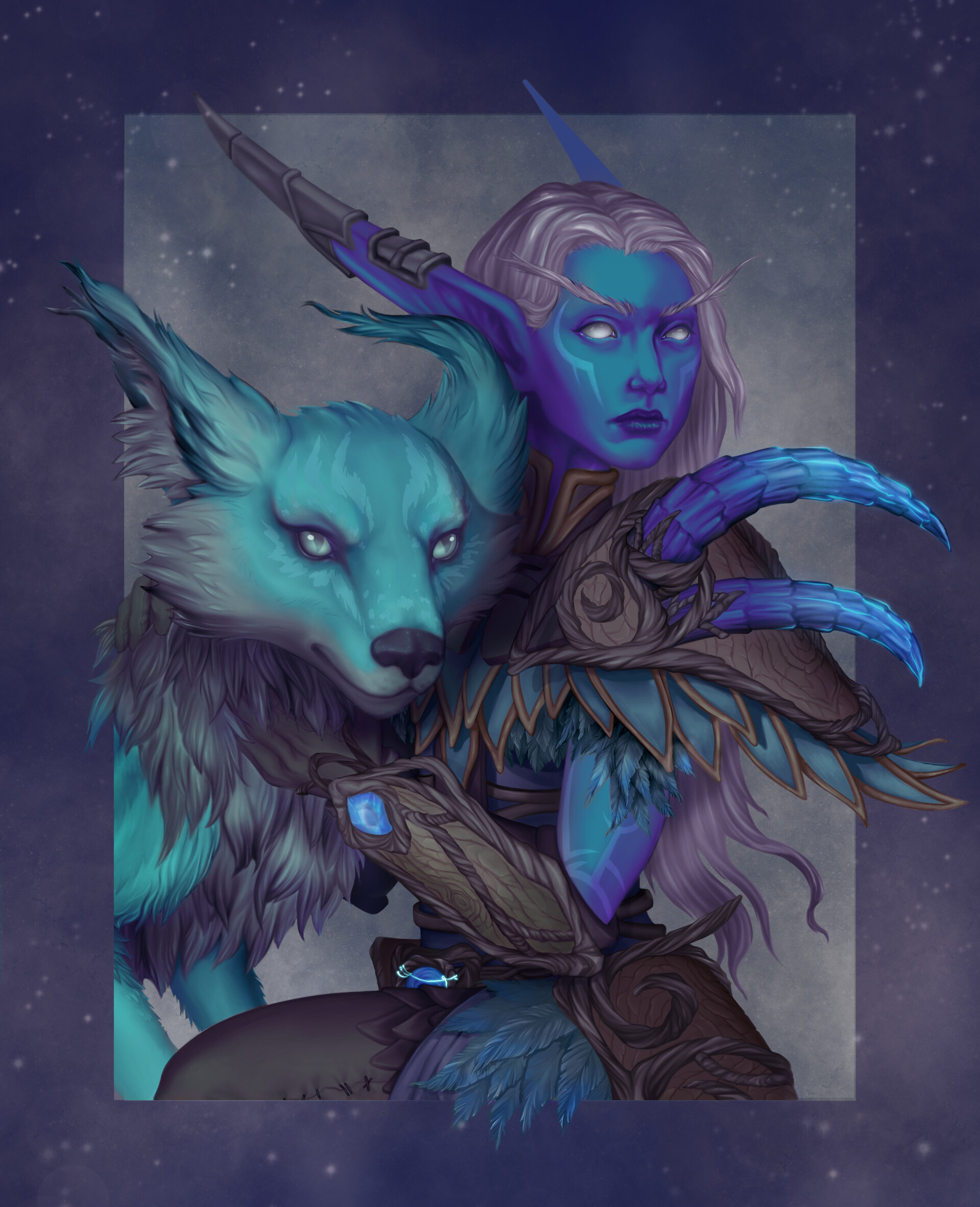 ArtStation - Night Fae Nightborne