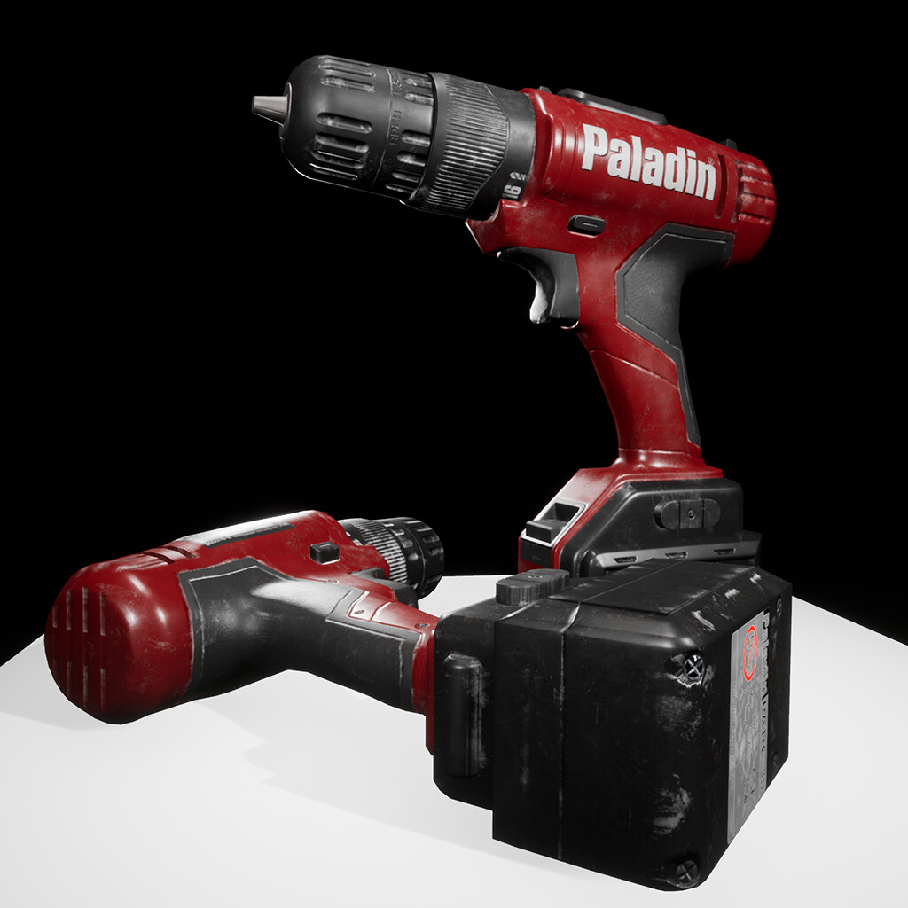 ArtStation - Power Drill - Uni Project