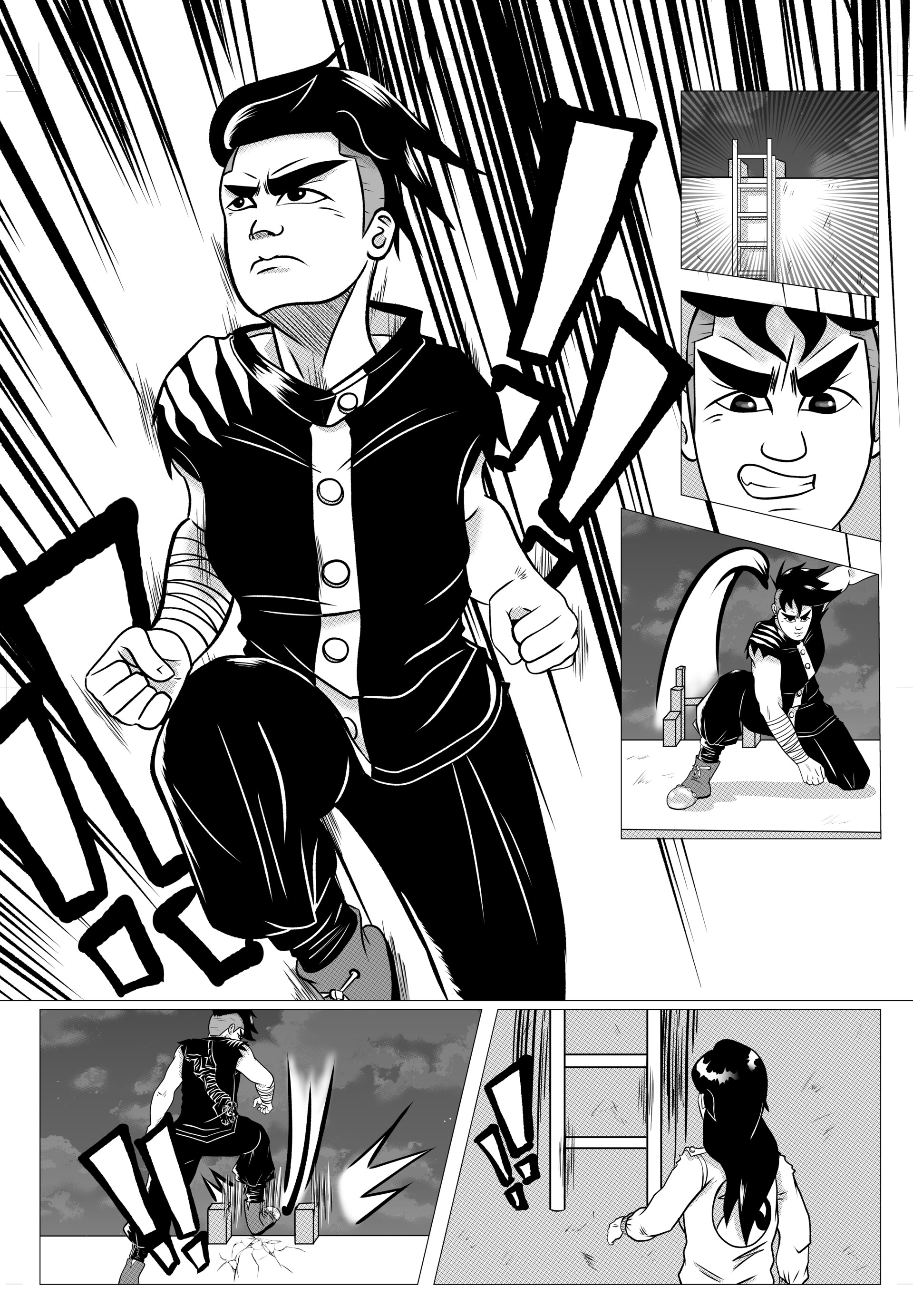 ArtStation - HOME UNCHAINED - Chapter 1 sample