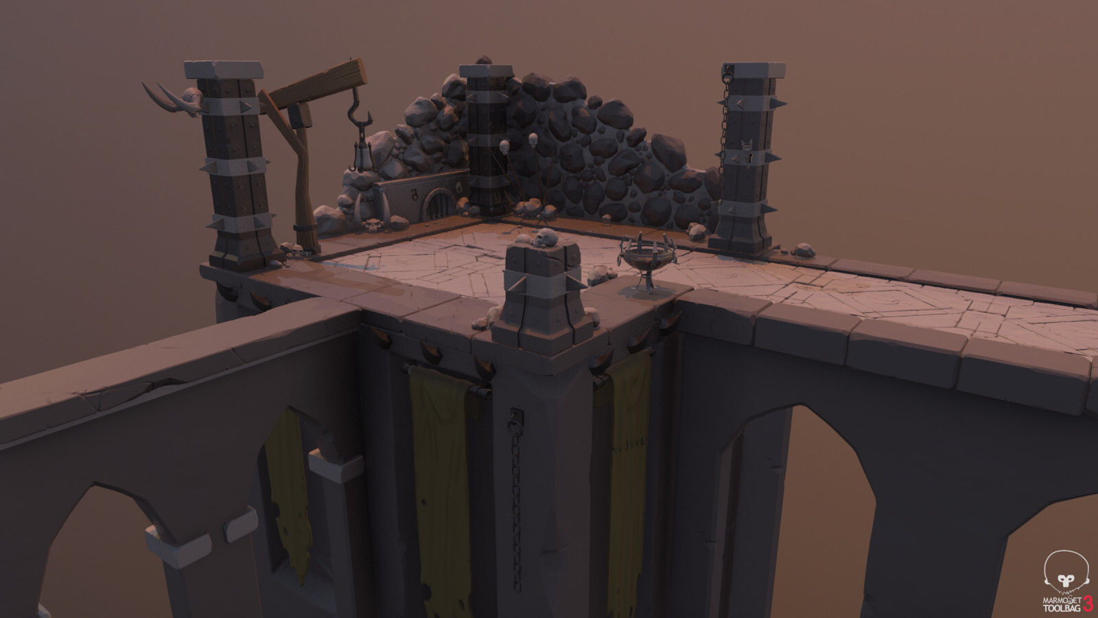 ArtStation - War Tower study