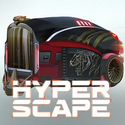 ArtStation - Battle-insertion-pods Concept art Hyper Scape Ubisoft ı Season 1 & 2