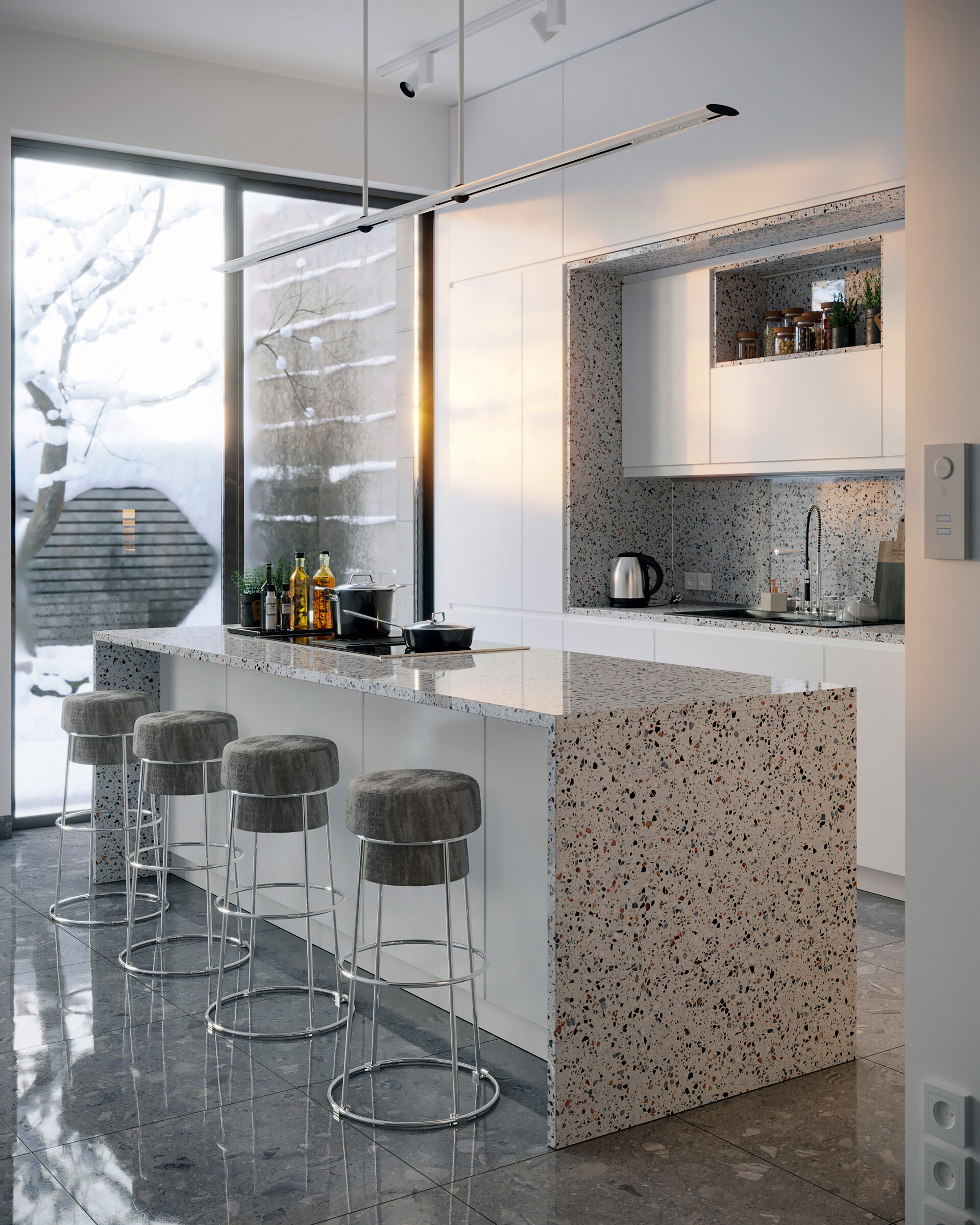 ArtStation - Interior rendering studies part VI