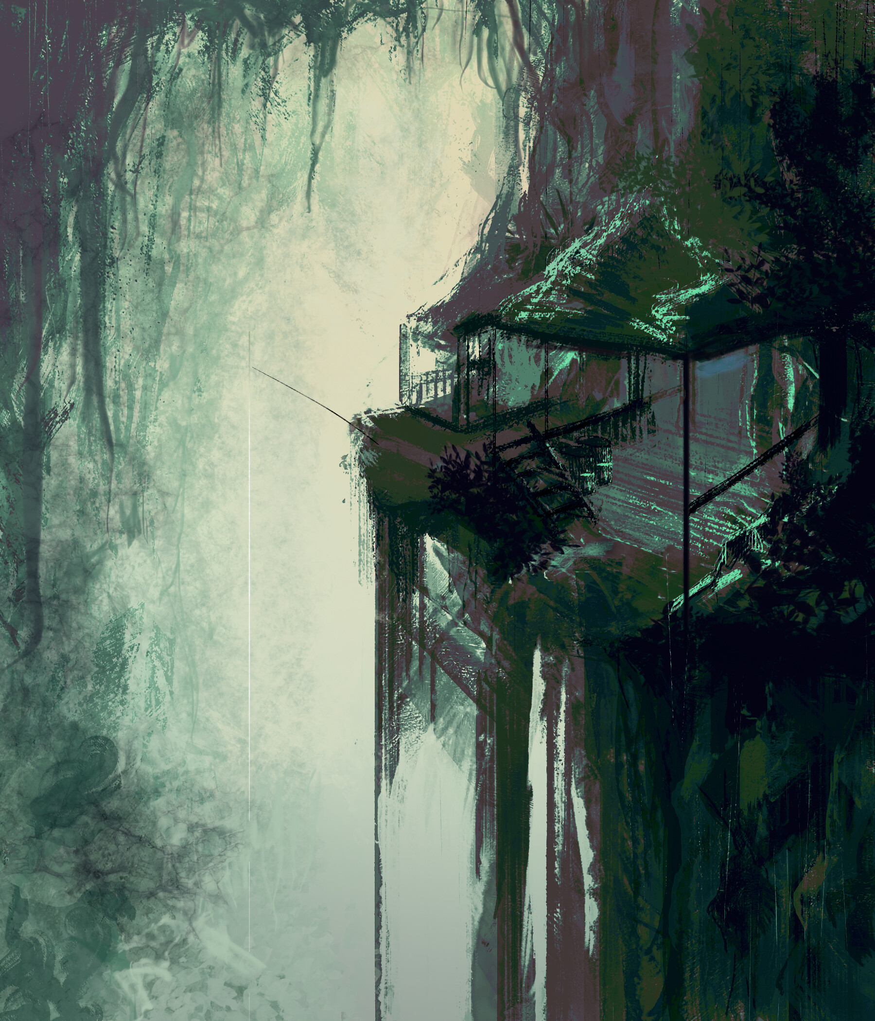 ArtStation - Cave House, Mei