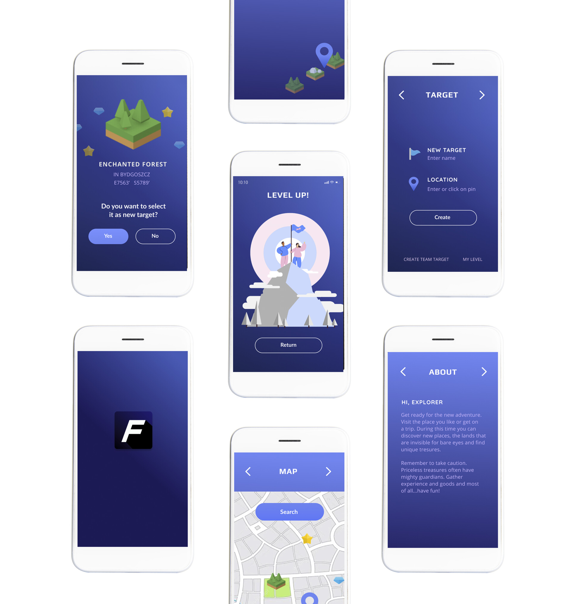 ArtStation - Tourist app | Forgo