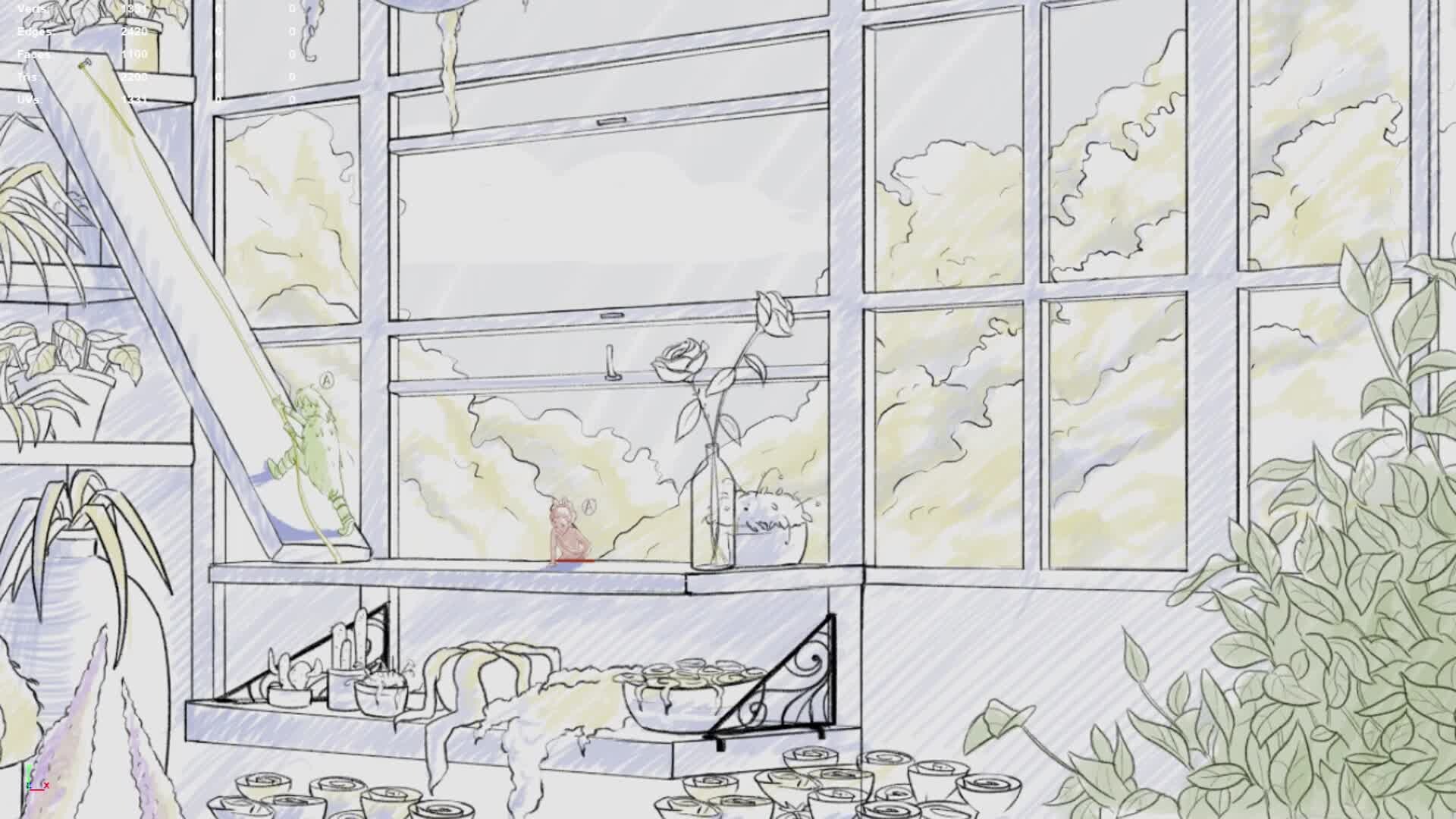 ArtStation - Ghibli Layout - Camera Test