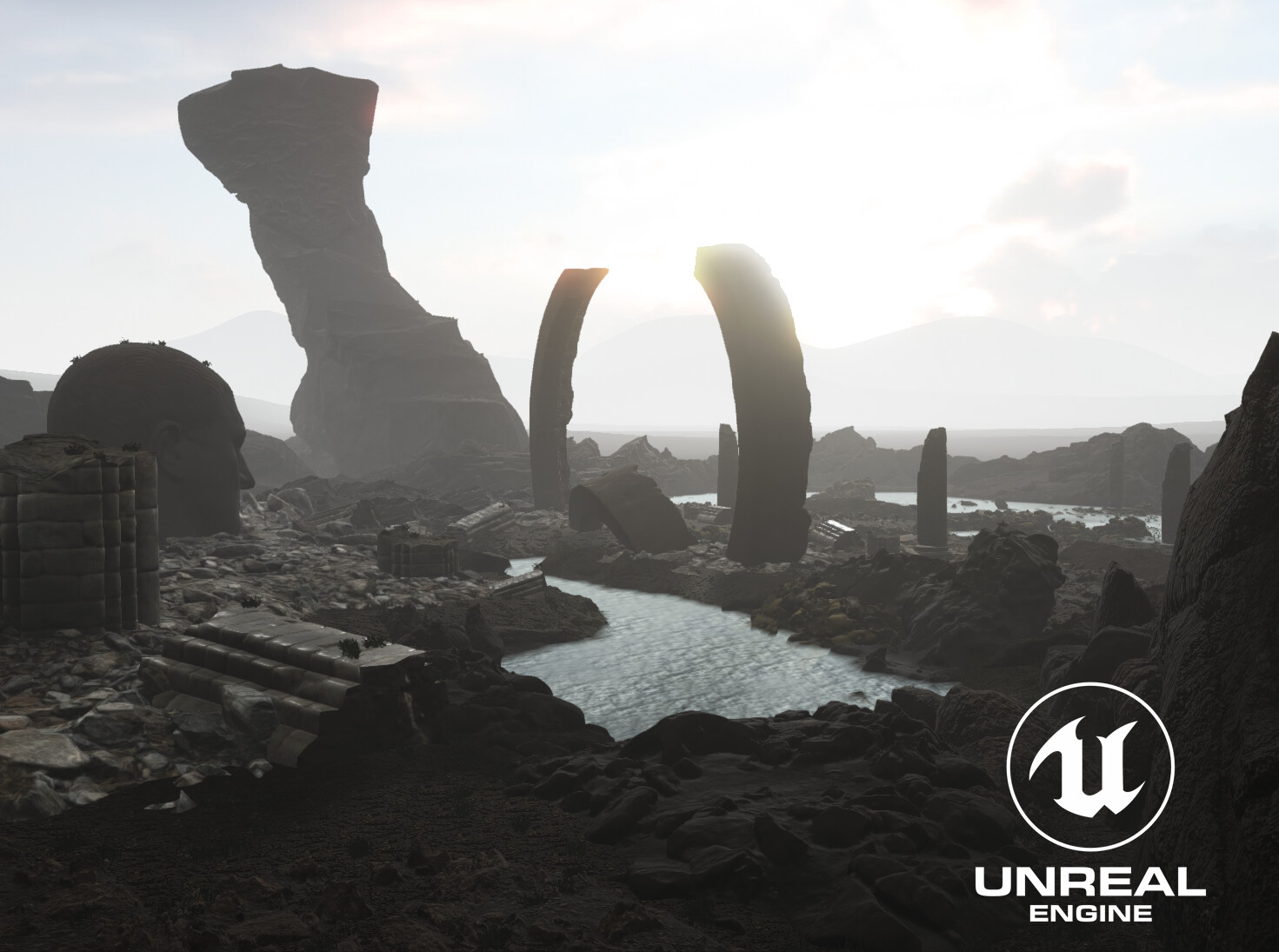 ArtStation - Desolation Unreal Engine Environment
