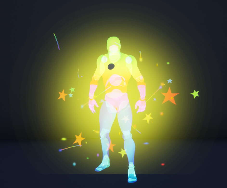 ArtStation - Mario Super Star Power Up VFX