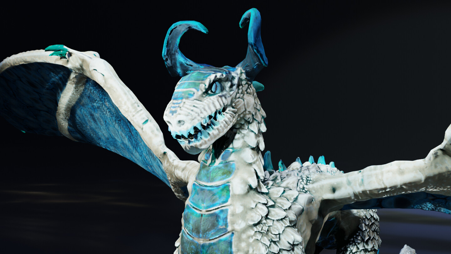 ArtStation - Ice Dragon