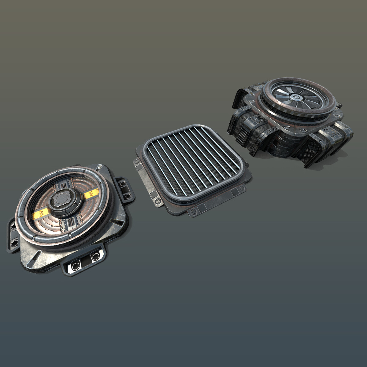 ArtStation - Sci-Fi Air Vents