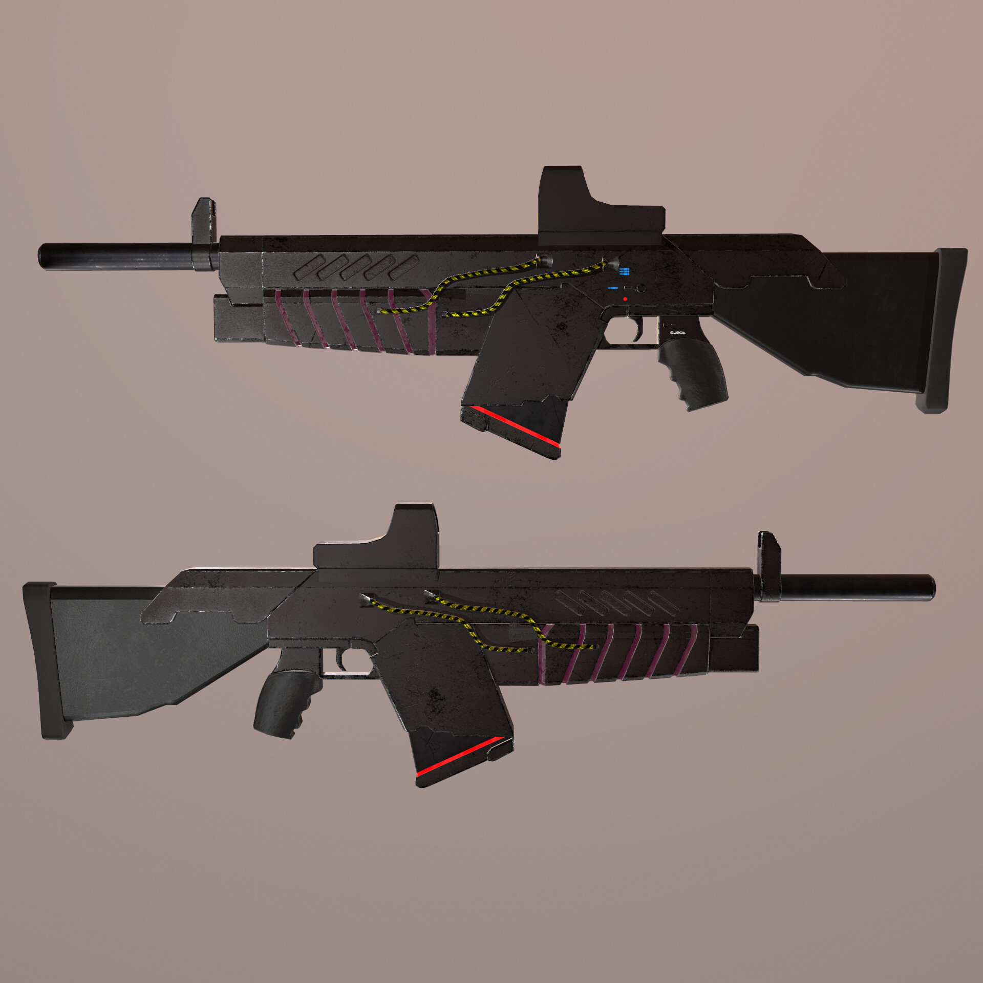 ArtStation - Omega Centurion Assault Rifle