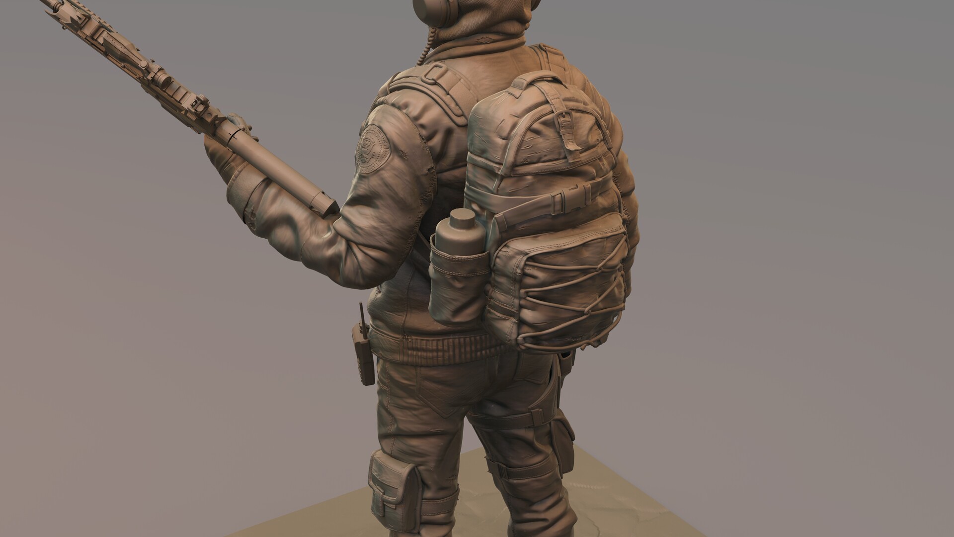 ArtStation - commando (Detailing)