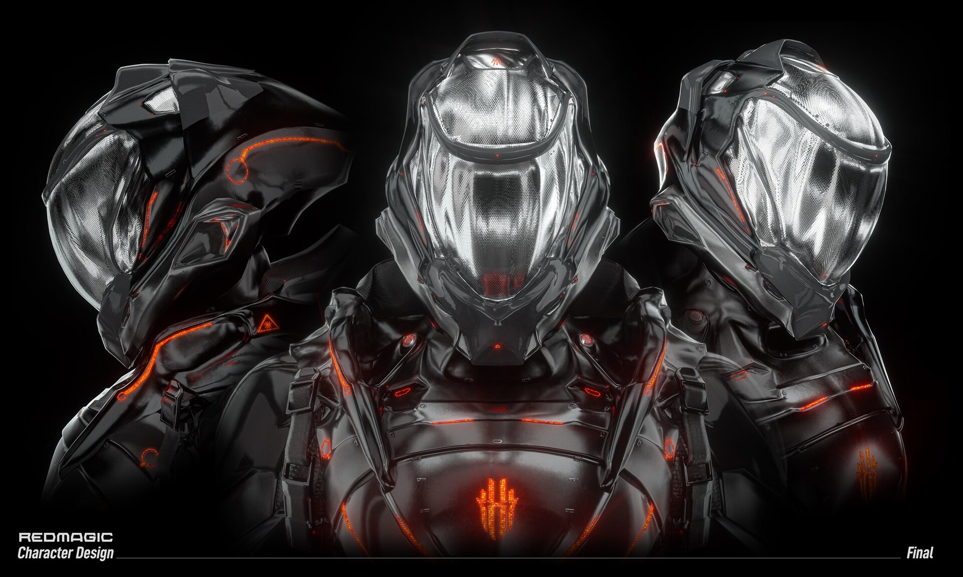 ArtStation - Nubia Redmagic 5G Character Design