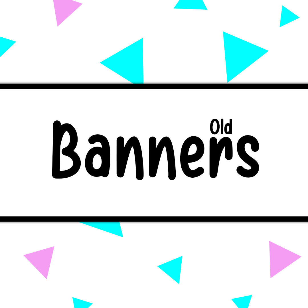 ArtStation - Old Banners | Alguns Banners [Simples] que fiz (2016 ~ 2019)
