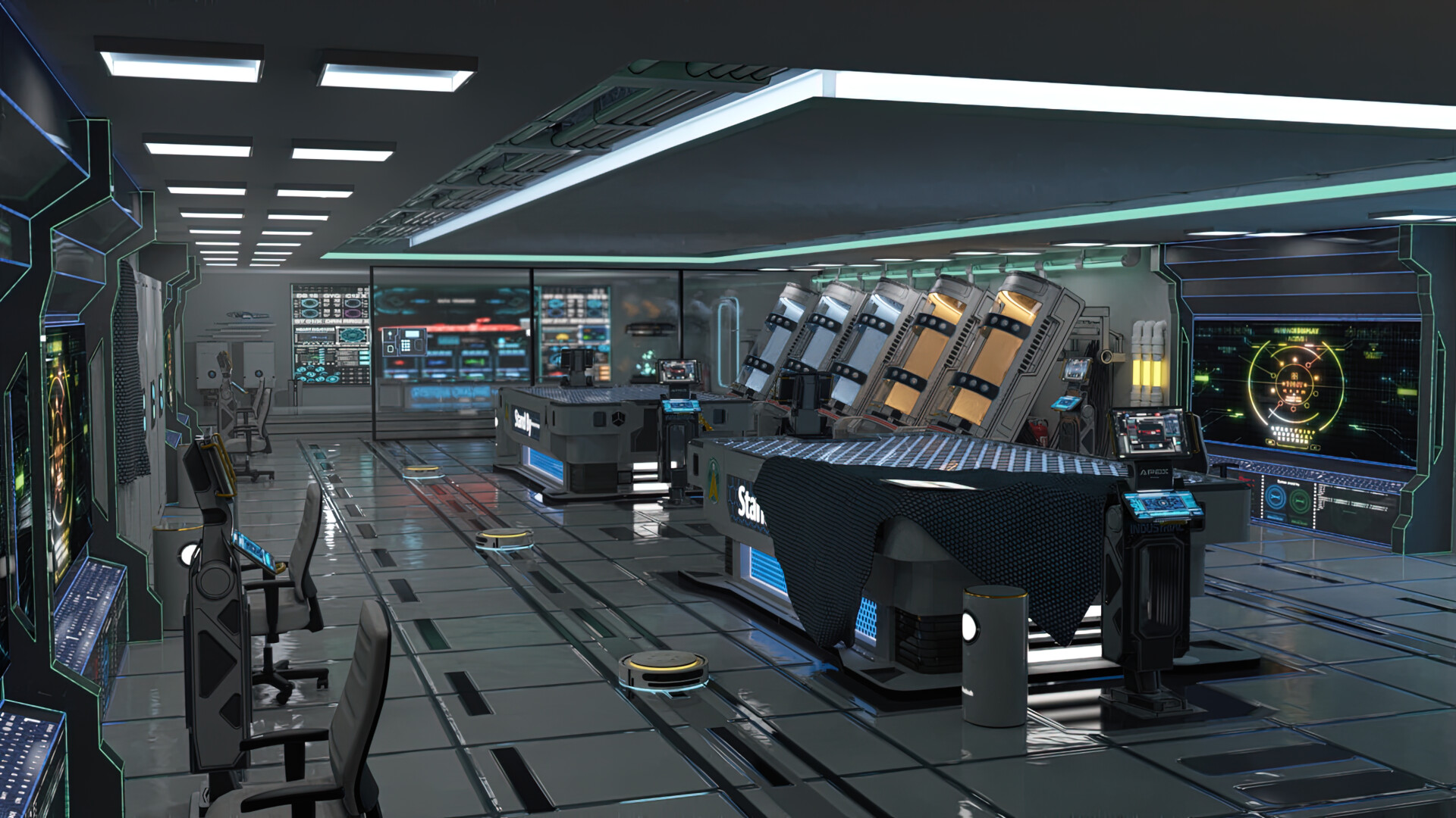 ArtStation - Sci-fi lab