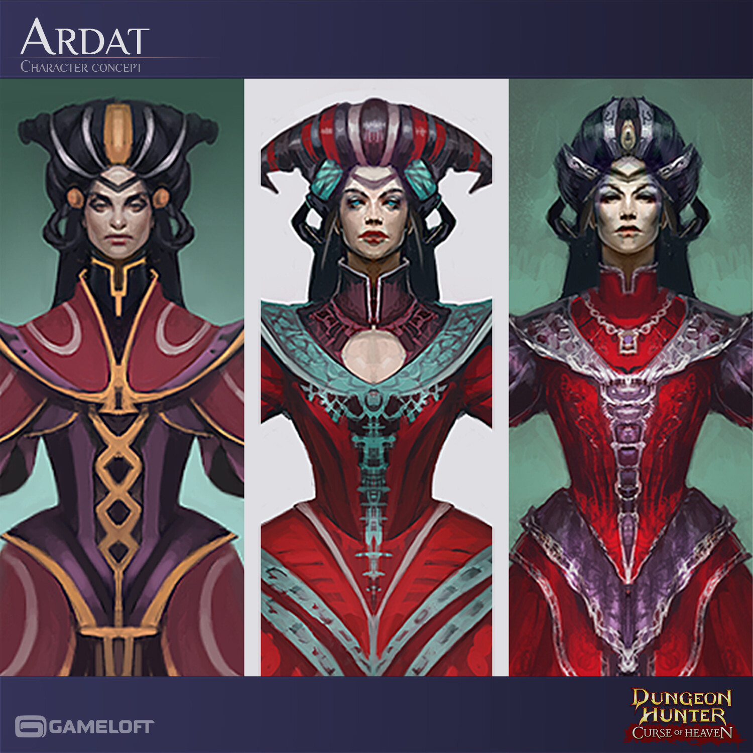 ArtStation - Ardat for Dungeon Hunter