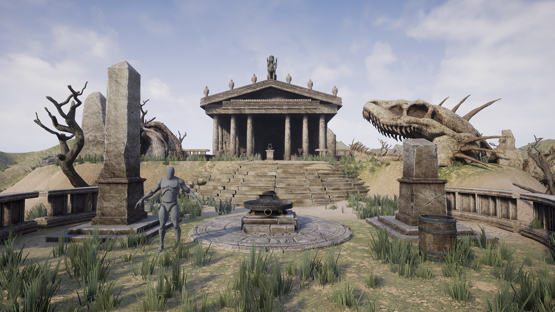 ArtStation - Ancient Temple Ruins Asset Pack