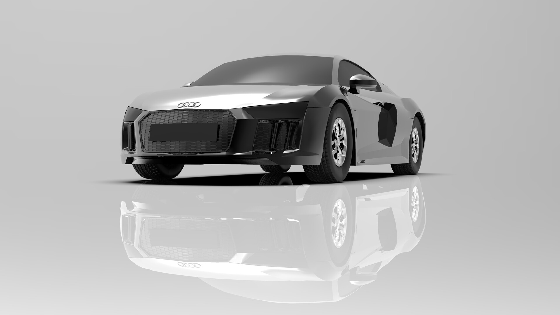 ArtStation - Audi R8 3D Car Model