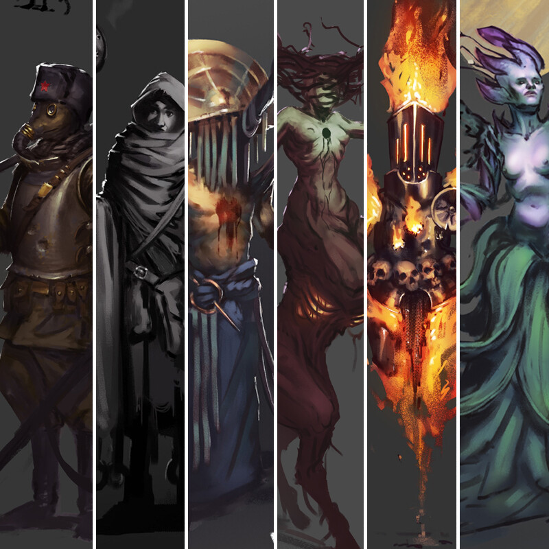ArtStation - WIP characters