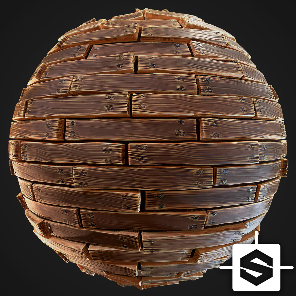 ArtStation - Wood Plank