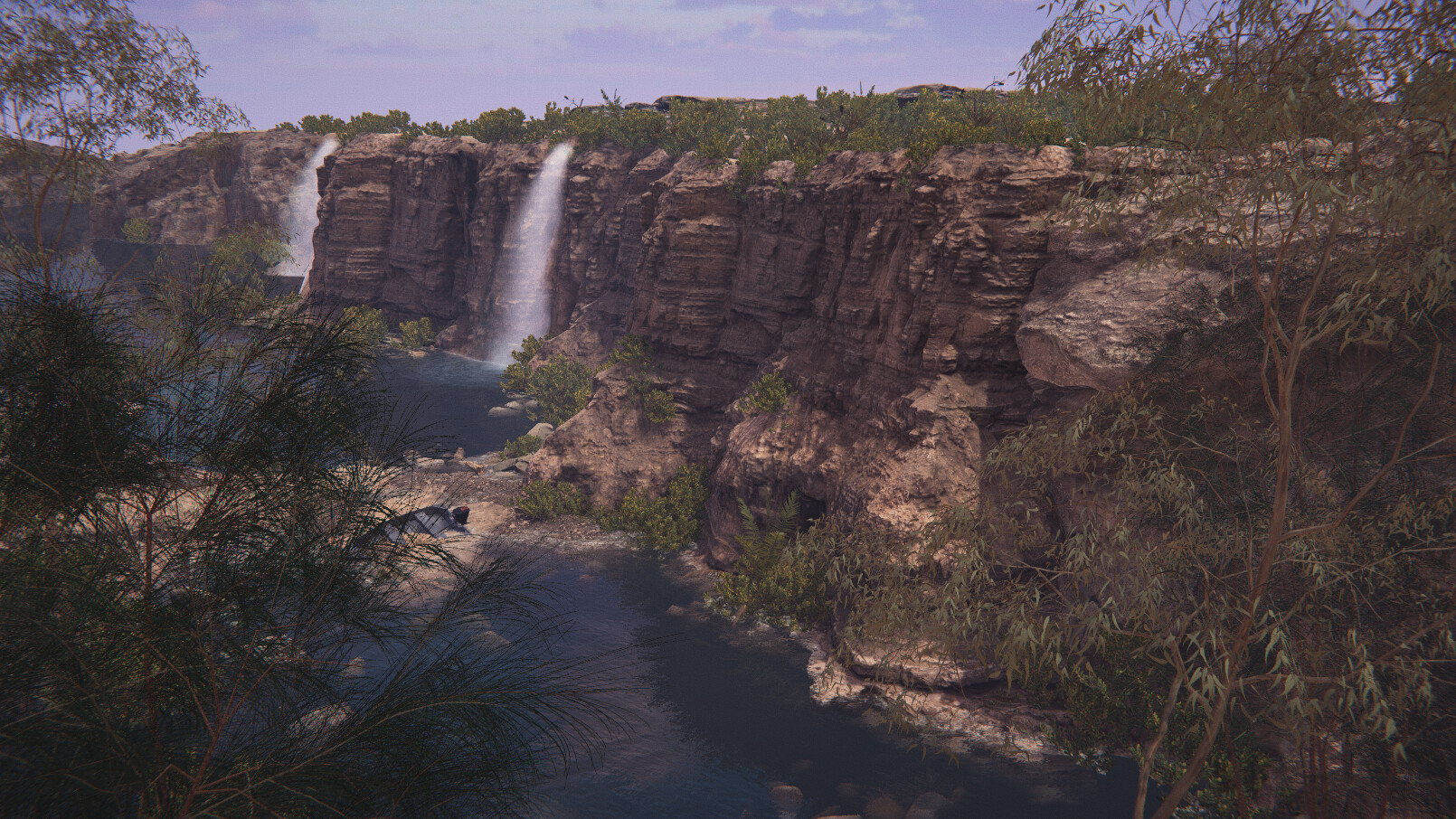 ArtStation - [Unity] Australia Gorge Scene Cobark