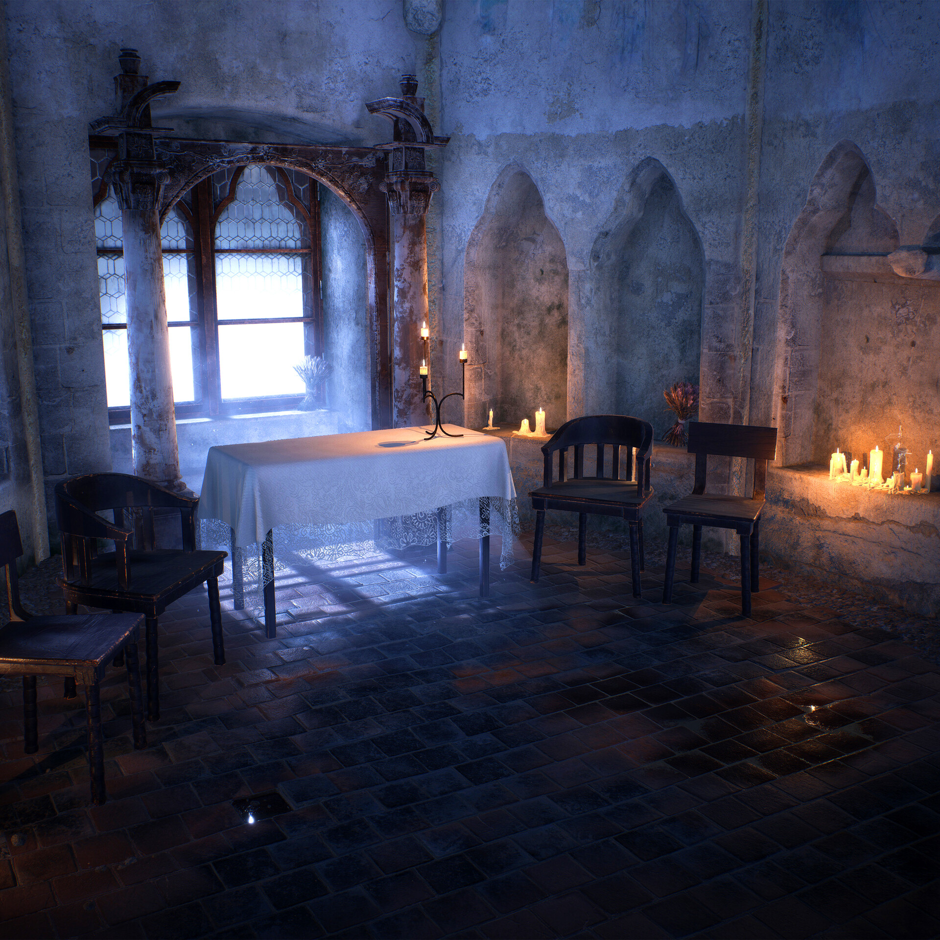 ArtStation - Castle Houska - Gateway to Hell (Real-time)