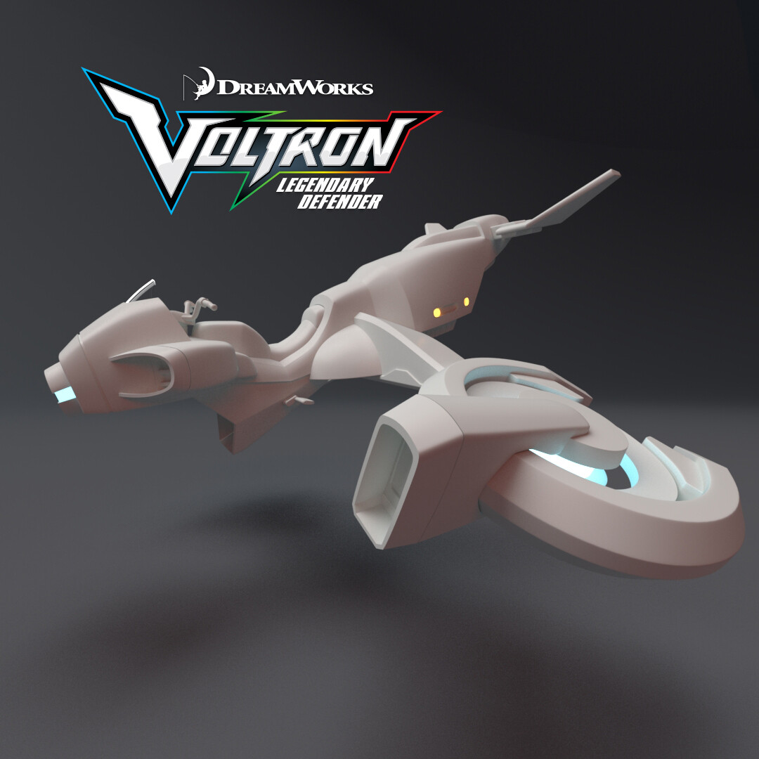 ArtStation - Voltron: Legendary Defender - Keith's Plane