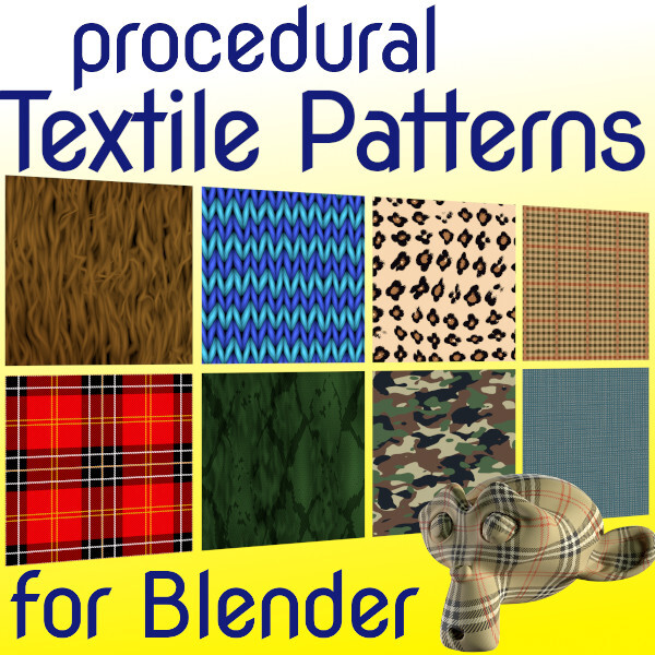 ArtStation - Procedural Textile Patterns for Blender