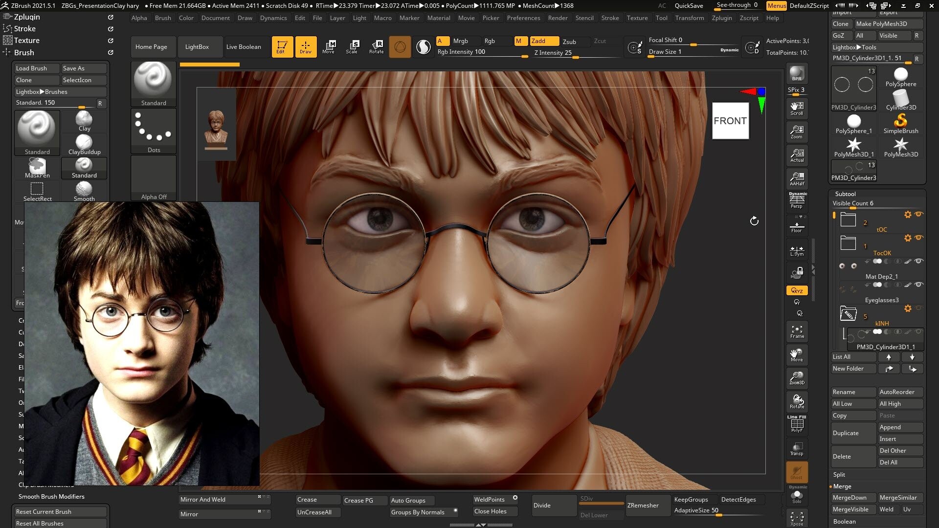 ArtStation - Harry Potter 3D model