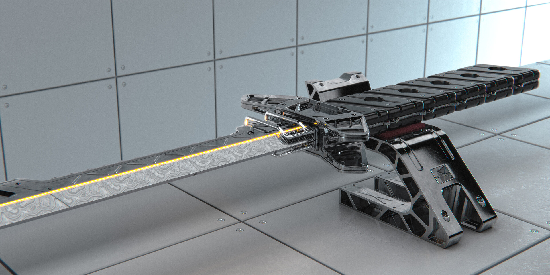 ArtStation - Sci-fi Sword