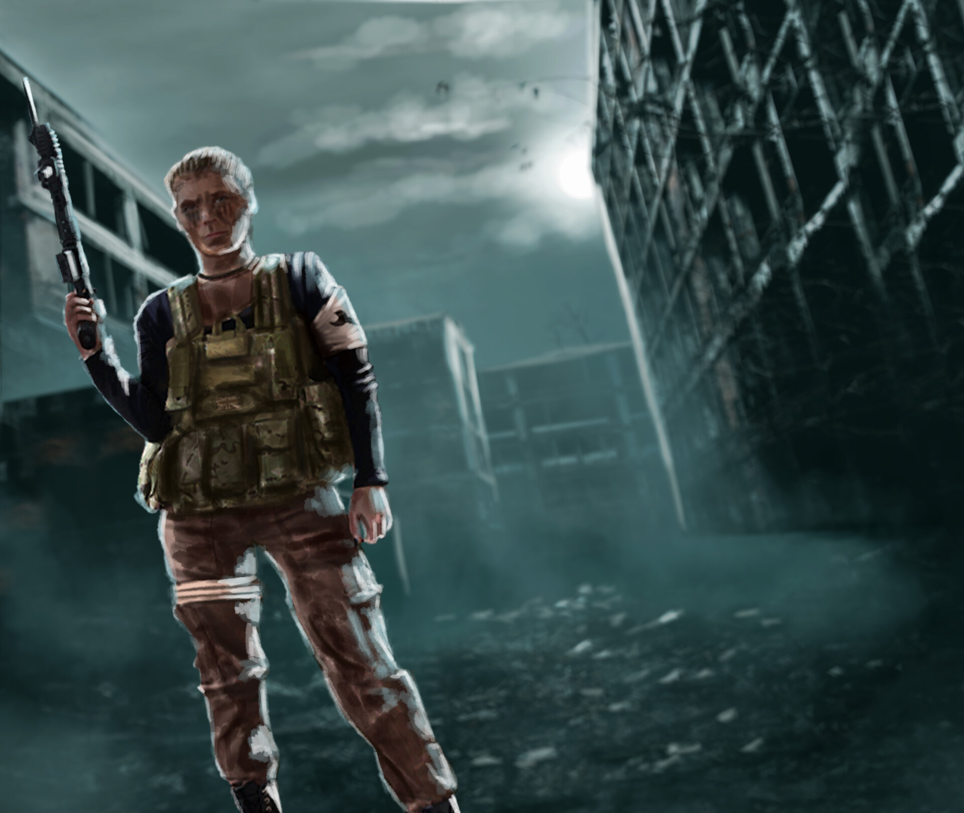 ArtStation - Dystopian world character design project