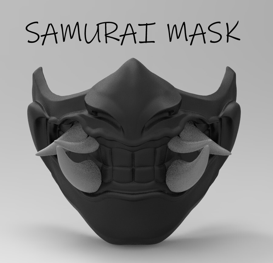 ArtStation - Samurai mask