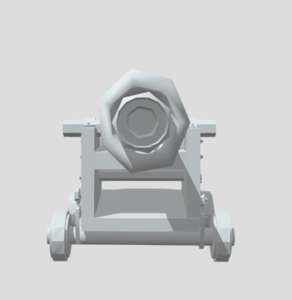 ArtStation - Low_Polly_Cannon