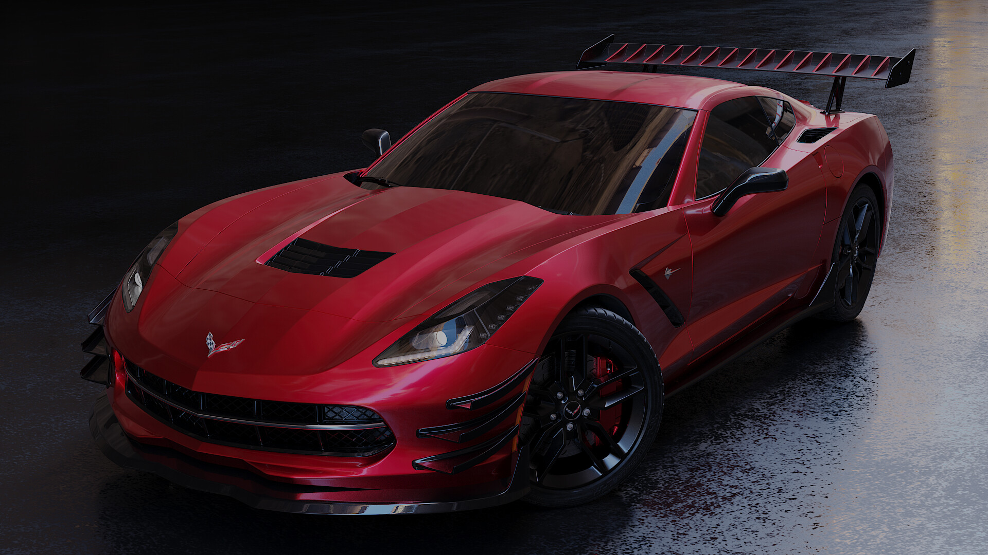 ArtStation - Corvette C7